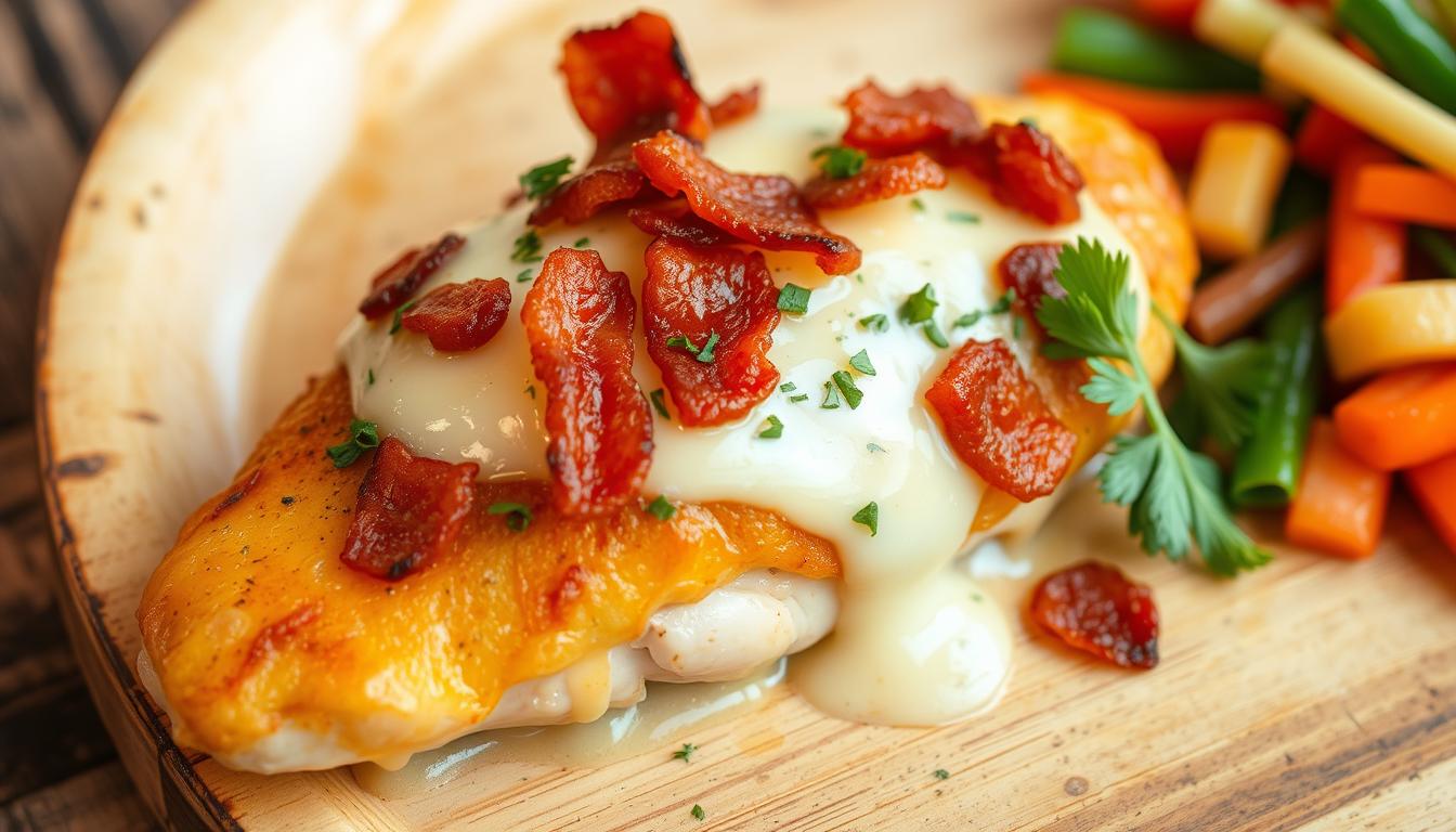 Cheesy Million Dollar Baked Chicken Breast with Cream Cheese - ZEST & YUM