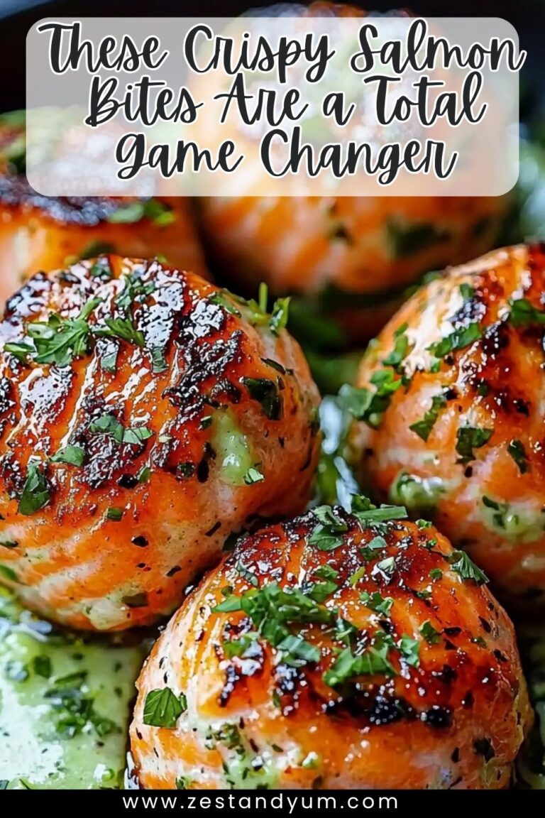 Salmon Balls with Creamy Avocado Sauce - ZEST & YUM