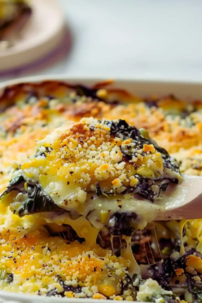 Trisha Yearwood’s spinach casserole - ZEST & YUM