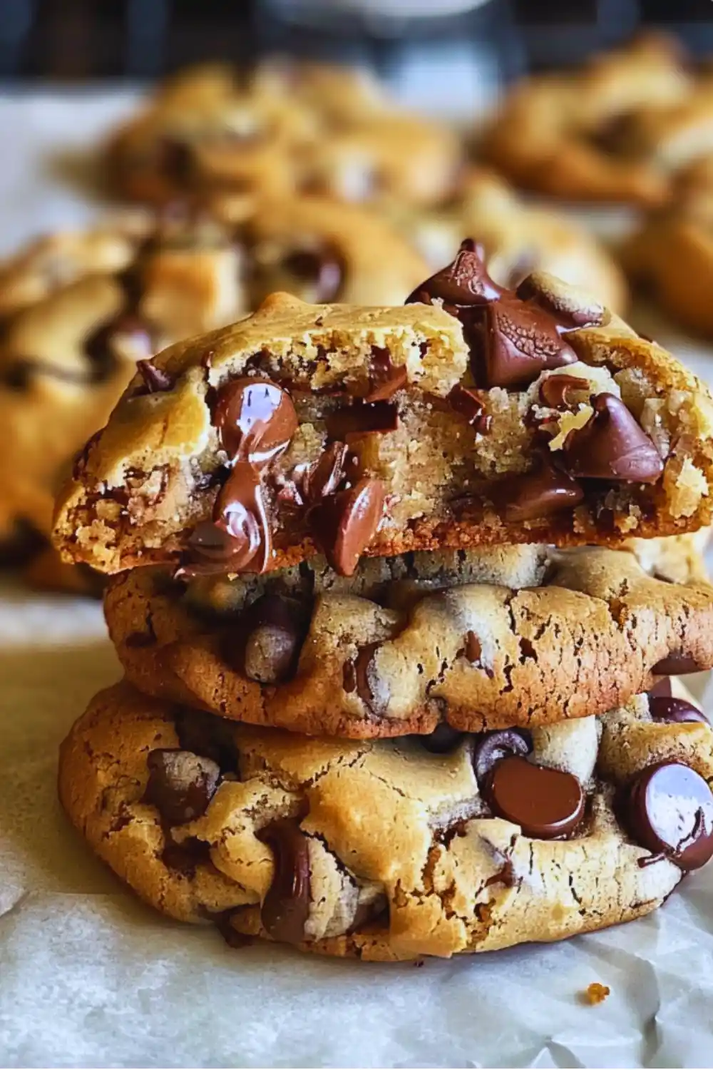Lazy Chocolate Chip Cookies - ZEST & YUM